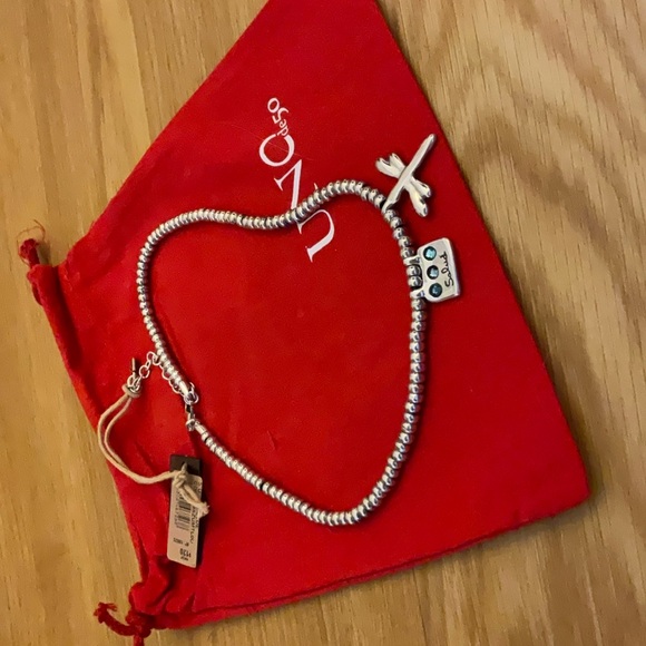 UNO de 50 | Jewelry | Nwt Authentic Uno De 5 Silverplate Beaded ...